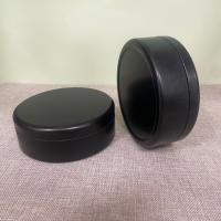China Round 2pcs Tinplate Food Tin Box Metal Cans for Bread Cake Candy Chocolate Snack for sale