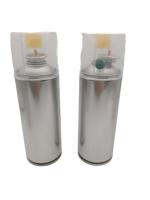 China Double Component 2K Tinplate Spray Can Metal Cans Aerosol for Car Spray Painting for sale