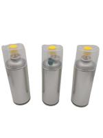 China Double Component 2K Tinplate Spray Can Metal Cans Aerosol for Car Spray Painting for sale