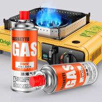 China Aerosol Can Empty Butane Gas Can Propane 227g Butane Refill Gas Camping Cartridge Cans for sale