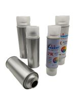 China 300ml Tinplate Air Aerosol Can 250ml Empty Spray Can with Screw Cap Offset Printing for Chemical Use for sale