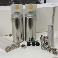 China 300ml Tinplate Air Aerosol Can 250ml Empty Spray Can with Screw Cap Offset Printing for Chemical Use for sale