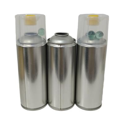 China Aerosol Refillable Spray Paint Can Rechargeable Empty Tin Jar for Car Painting Chemical Resistant Aerosol for sale