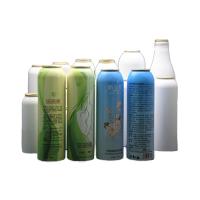 China Aluminum Aerosol Tin Cans for Cosmetics Perfumes Offset Printing Metal Canister Various Sizes for sale