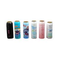 China Aluminum Aerosol Tin Cans for Cosmetics Perfumes Offset Printing Metal Canister Various Sizes for sale