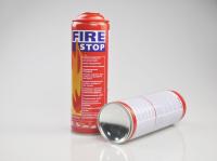 China Tinplate Spray Aerosol Cans with Straight Body, 65MM in Diameter, Fire Extinguisher Tin Cans for sale