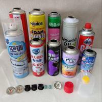 China 450ML 500ML Spray Paint Can 65*158mm Aerosol Spray Can With Male Female Spray Valve for sale