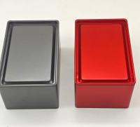 China 100ml Screw Top Tinplate Metal Storage Tin Cans Black Plating For Tea Candle Aerosol Perfume for sale