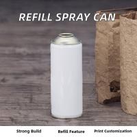 China Scratch Resistant Tinplate Automotive Touch Up Paint Cans Custom Logo 300ml 450ml Empty Aerosol Metal for sale