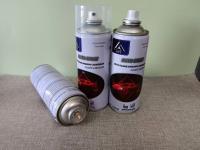 China Industrial Chemical Use Round Tinplate Aerosol Can with Glossy Frosted Finish Offset Lithography Printed Pump Sprayer for sale