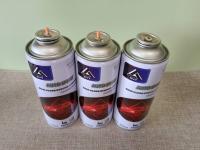 China Industrial Chemical Use Round Tinplate Aerosol Can with Glossy Frosted Finish Offset Lithography Printed Pump Sprayer for sale