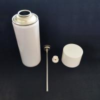 China Industrial Chemical Use Round Tinplate Aerosol Can with Glossy Frosted Finish Offset Lithography Printed Pump Sprayer for sale