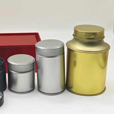 China Food Grade Tin Cans With Lid Tin Cans for Food Packaging Airtight Metal Tin Box for sale