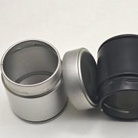 China RTS 10ml 54*49mm Matcha Powder Tin Round Airtight Container Coffee Canister Metal With PP Inner for sale