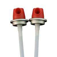 China Plastic PP Color Air Freshener Spray Accessories Spray Can Actuator Aerosol Valve for sale