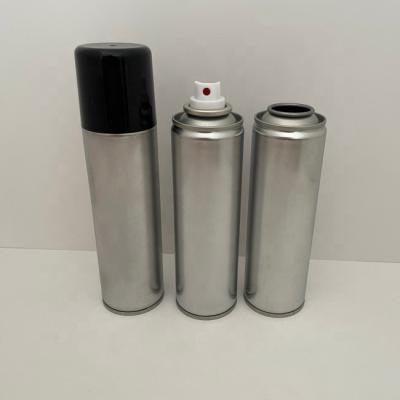 China Aerosol Spray Metal Tin Cans 49*150mm 200ml Tinplate Cans For Hair Spray Air Fresh for sale