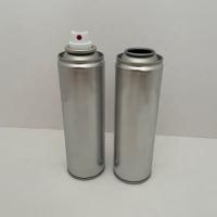 China Aerosol Spray Metal Tin Cans 49*150mm 200ml Tinplate Cans For Hair Spray Air Fresh for sale