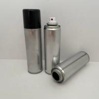 China Aerosol Spray Metal Tin Cans 49*150mm 200ml Tinplate Cans For Hair Spray Air Fresh for sale