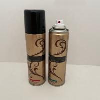 China Aerosol Spray Metal Tin Cans 49*150mm 200ml Tinplate Cans For Hair Spray Air Fresh for sale