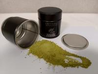 China 30g 50g Custom Luxury Eco Friendly Airtight Matcha Tea Packaging Tin Jar Empty Small Round Tin Can for Matcha for sale
