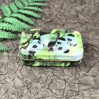 China Hinged Metal Tin Can Custom Logo Rectangle Aluminum Tins with Screw Lid Tinplate Cosmetic Jar Cans for sale
