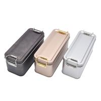 China Custom Plated Tin Box with Lid Square Shaped Metal Gift Box for Chocolate Tea Candy Cake Cosmetic Milk 100ml Capacity for sale