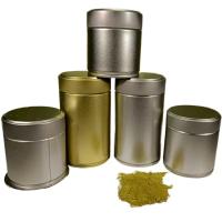 China Food Grade Tea Spice Coffee Tin Box Containers Matcha Tin Cans Metal Airtight Tinplate Can Packaging for sale