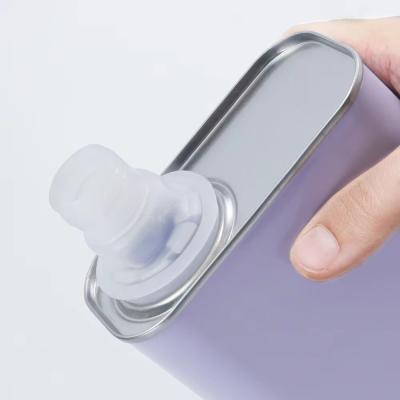 China 1Litre Empty Oil Tin Cans Food Grade Metal Container Virgin Edible Packaging for Olive Oil for sale