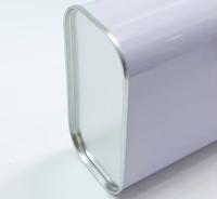 China 1Litre Empty Oil Tin Cans Food Grade Metal Container Virgin Edible Packaging for Olive Oil for sale