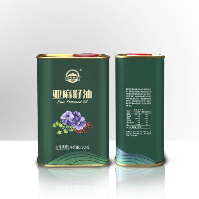 China Food Grade Tin Can Leak Proof Metal Oil Container for Olive Oil Storage for sale