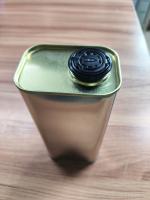 China Food Grade Tin Can Leak Proof Metal Oil Container for Olive Oil Storage for sale