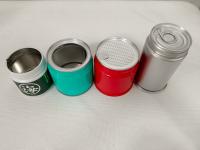 China 30g Airtight Food Grade Tinplate Can Round Empty Tin for Matcha Green Tea Powder for sale