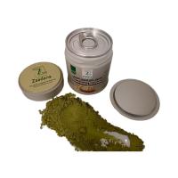 China 30g 50g 80g Matcha Tea Coffee Cans Empty Eco Friendly Small Round Metal Matcha Tin Can for sale