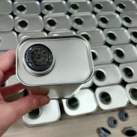 China 200ml 500ml Oil Tin Cans Airtight Metal Cylinder Offset Matte for Milk Candy Pills for sale