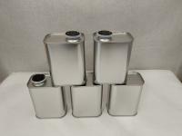China 200ml 500ml Oil Tin Cans Airtight Metal Cylinder Offset Matte for Milk Candy Pills for sale
