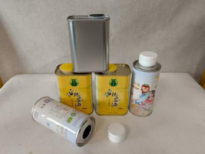 China 500ml Tinplate Empty Can for Edible Oil Olive Oil Food Industrial Use for sale