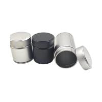 China Cylinder Tea Cans Round Tube Canister For Food Packaging Matcha Tin Can Green Tea Powder Tin Container for sale