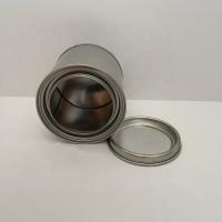China OEM 200ml 300ml 350ml Small Round Metal Tin Can Tinplate Cans Diameter 73mm X 70mm for Chemical Petrol Glue Paint Coating for sale