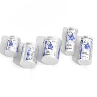 China Round Silver Aluminum Jar Can Containers With Screw Lid For Food Oil Pills Candle for sale