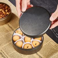 China 135x70mm Tinplate Can with Airtight Lid Customizable Packaging for Dry Foods for sale