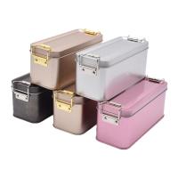 China Desserts Baked Metal Tin Box Eco friendly Container for Goods Food Packaging for sale