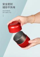China Round Cylinder Tea Tin Cans Tinplate Canister For Tea Cookies Chewing Gum Offset Printing Surface for sale