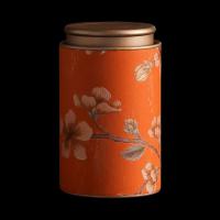 China Gold White Black Tea Tin Box 90*120mm Rectangle Airtight Inner Lid For Loose Food Chocolate for sale