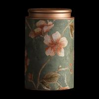 China Gold White Black Tea Tin Box 90*120mm Rectangle Airtight Inner Lid For Loose Food Chocolate for sale