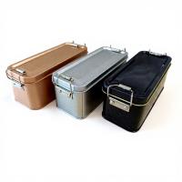 China Tiramisu Metal Cake Tin Cans with Lock Cookie Biscuit Cakes Snack Desserts Fruits for sale