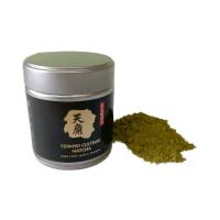 China Engraving 30g 50g 60g 80g 100g Colorful Round Metal Tinplate Matcha Storage Tin Can for sale