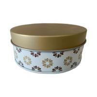 China Chocolate Vacuum Caviar Tin Boxes 50g 100g 125g Metal Cans For Gift Food Packaging for sale