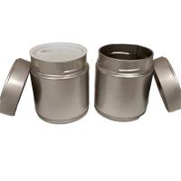 China Custom 30g 40g 50g Matcha Powder Tin Food Grade Candy Small Metal Packaging Air Tight Seal for sale