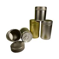 China Custom 30g 40g 50g Matcha Powder Tin Food Grade Candy Small Metal Packaging Air Tight Seal for sale
