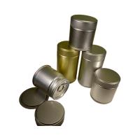 China 30g 50g 100g Matcha Tea Cans Tinplate Metal  For Beverage Matcha Tea Tin Can Boxes for sale